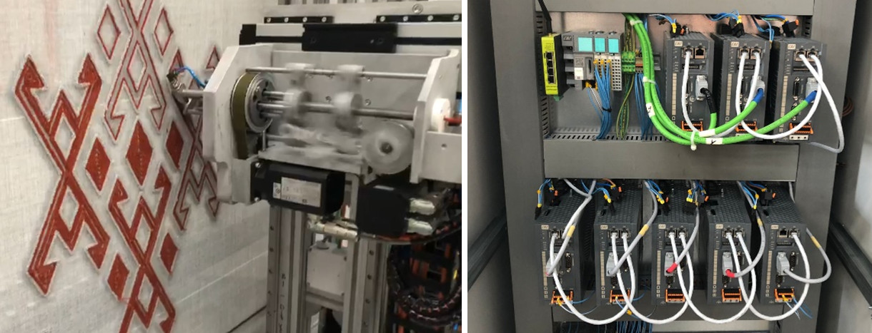 #CASE HISTORY. CMZ FOR CARPETS TUFTING MACHINES - www.cmz.it